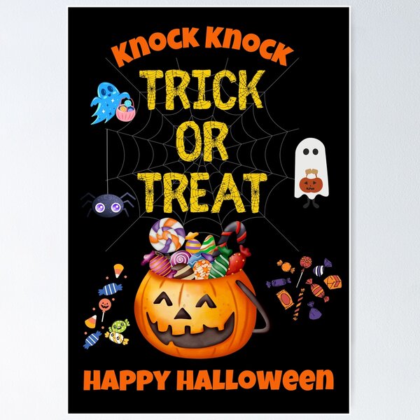 "Knock knock trick or treat halloween costume - cute spooky halloween ...