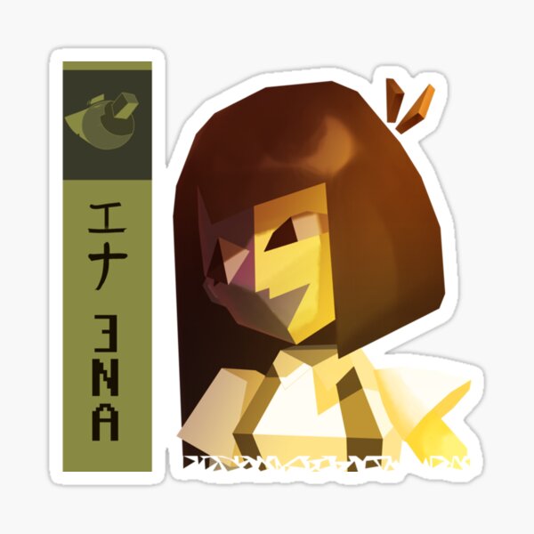"Ena Aesthetic Official" Sticker for Sale by extra-largeassu | Redbubble