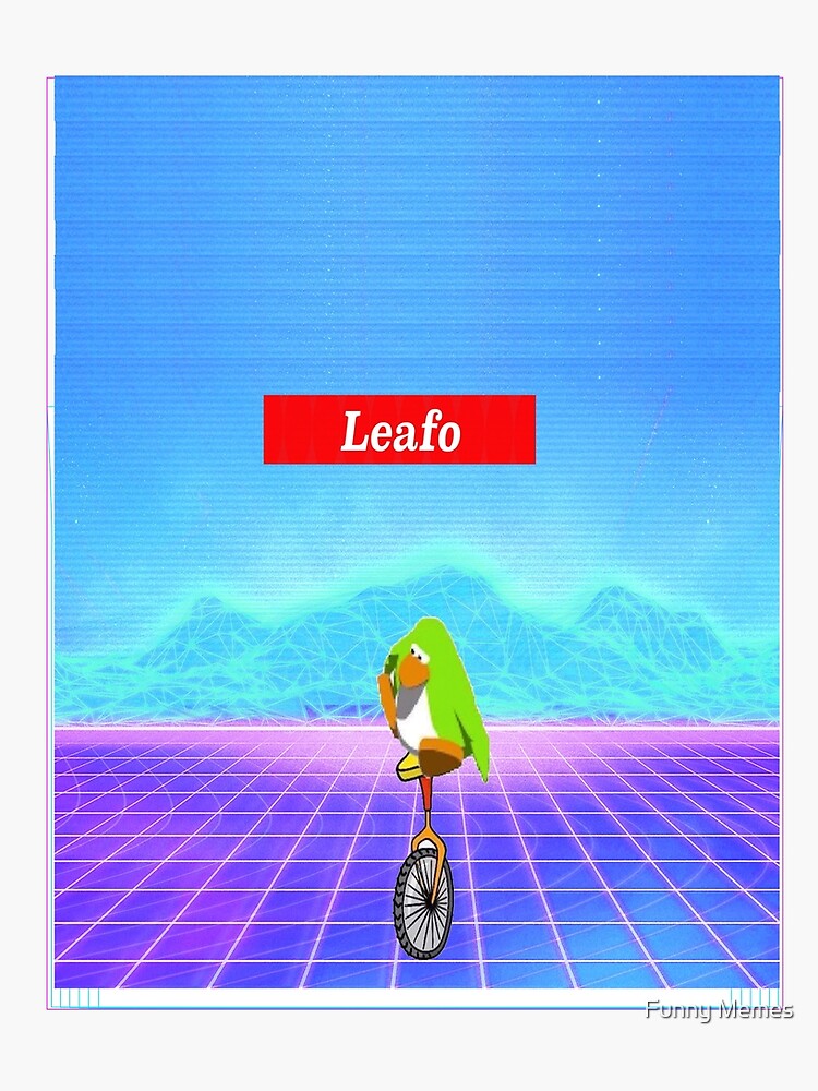 "Leafo Vaporwave" Poster by LAltright | Redbubble