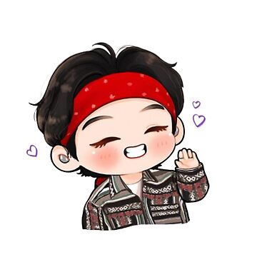 " taehyung chibi" Sticker for Sale by spunky-creation | Redbubble