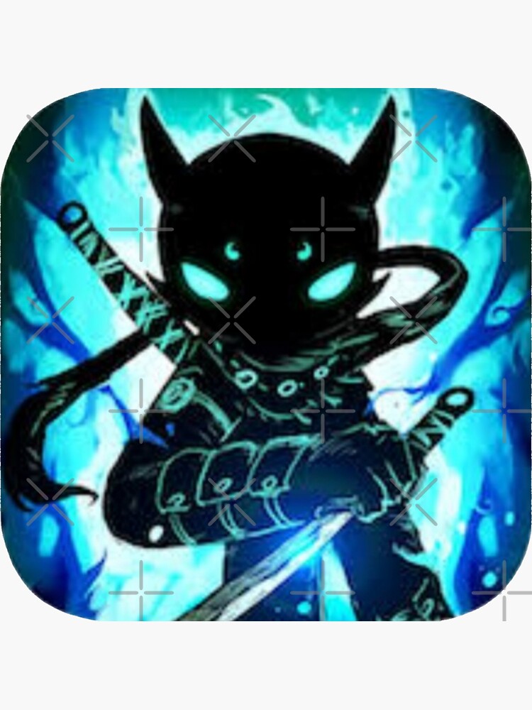 "Ninja stickman" Sticker for Sale by Jonnasushi | Redbubble