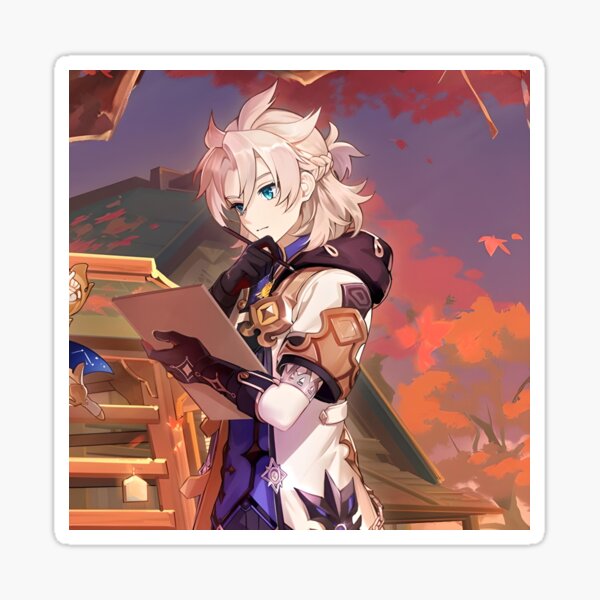 "albedo" Sticker for Sale by Lauwuuh | Redbubble