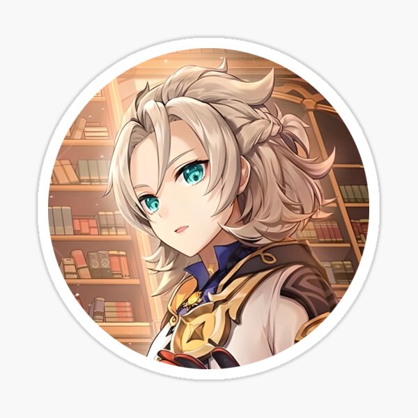 "albedo" Sticker for Sale by Lauwuuh | Redbubble