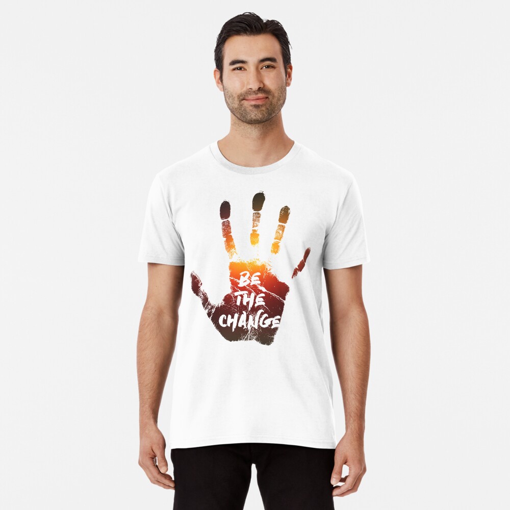 "Be The Change | Colour " Poster for Sale by Daniel Watts | Redbubble