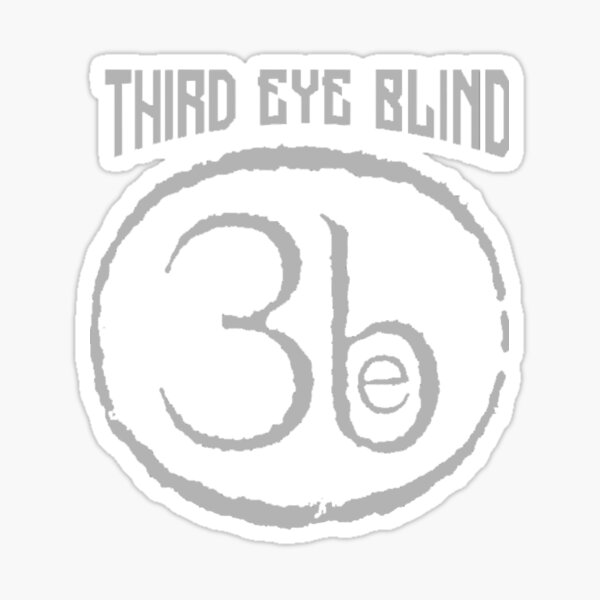 "third eye blind" Sticker for Sale by ArtOfZigg | Redbubble