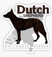 Dutch Shepherd Stickers | Redbubble