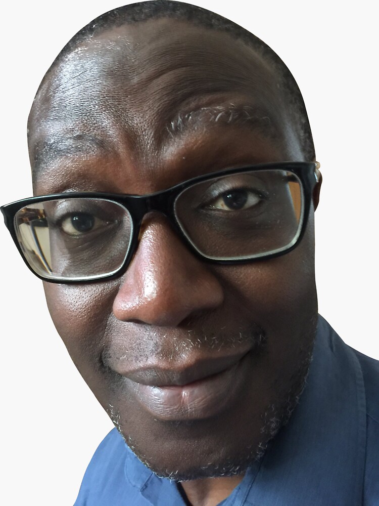 "KSI Dad Jide Olatunji" Sticker for Sale by Kubzster | Redbubble