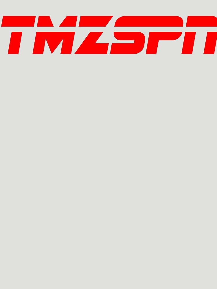 "ESPN + TMZ = TMZSPN" T-shirt for Sale by buildingmateria | Redbubble ...