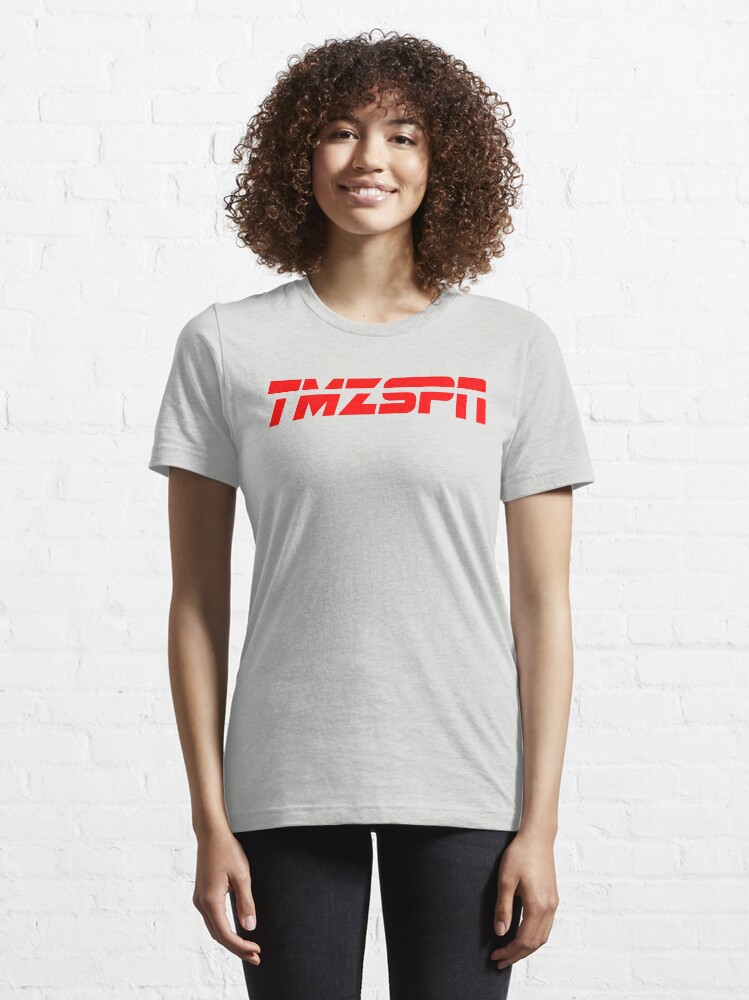 "ESPN + TMZ = TMZSPN" T-shirt for Sale by buildingmateria | Redbubble ...