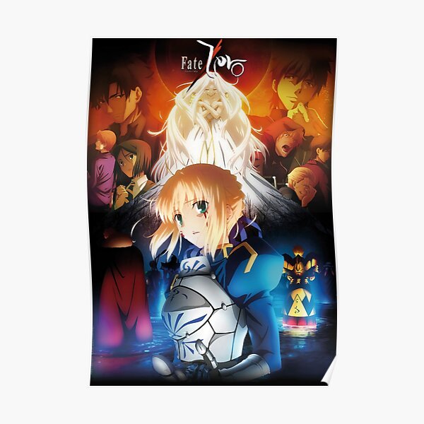 "Fate Zero" Poster for Sale by SeerEmperor | Redbubble