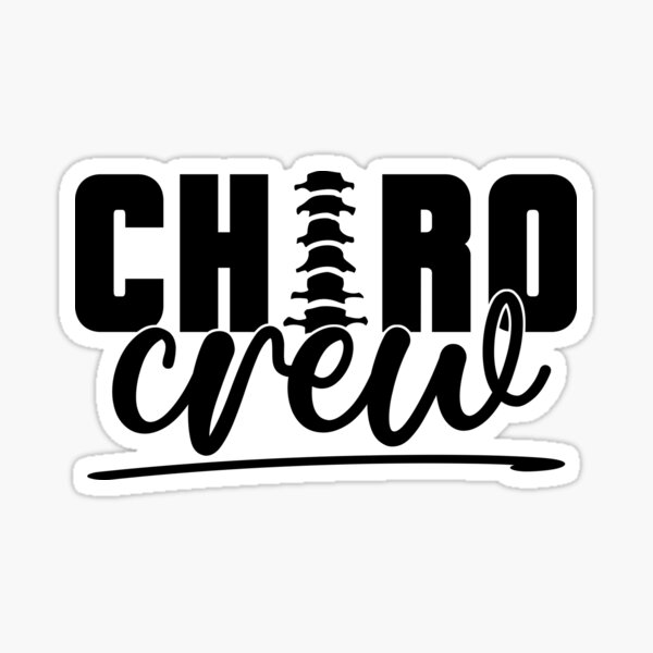 "Chiro Chiropractor Spine Back Bone Chiropractic" Sticker for Sale by ...