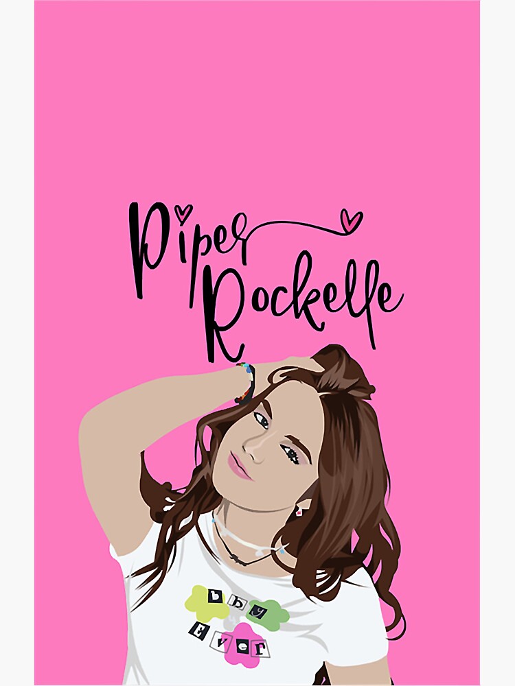 "piper rockelle " Sticker for Sale by EloraBabz | Redbubble