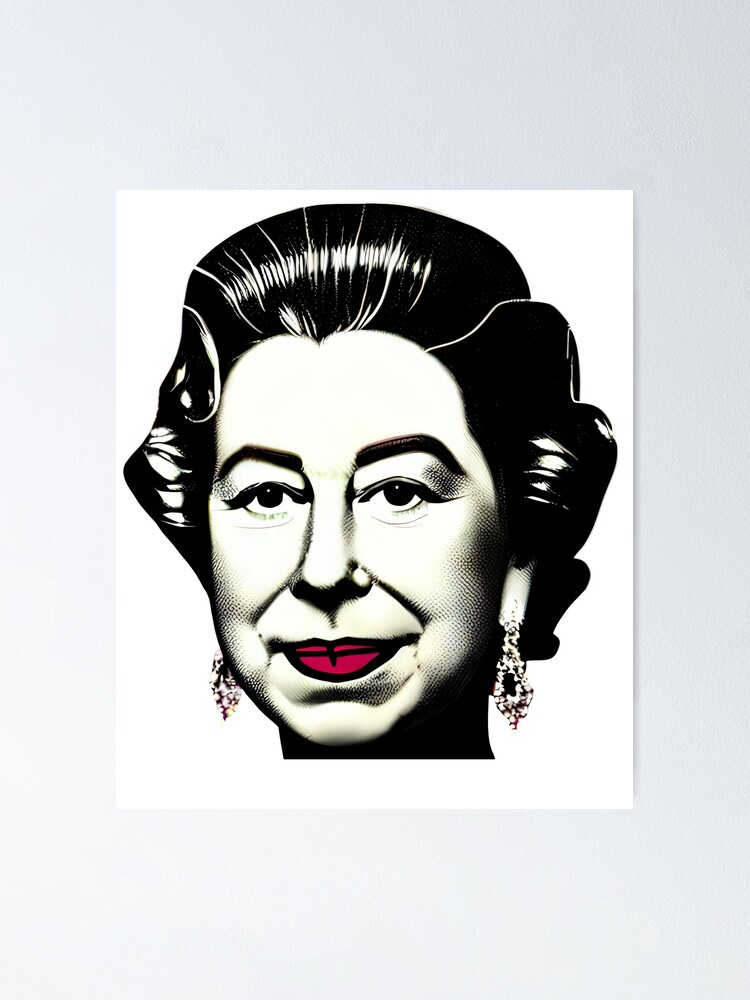 Queen Elizabeth Ii England Meme British Crown Britain Rip Your Majesty Poster For Sale By