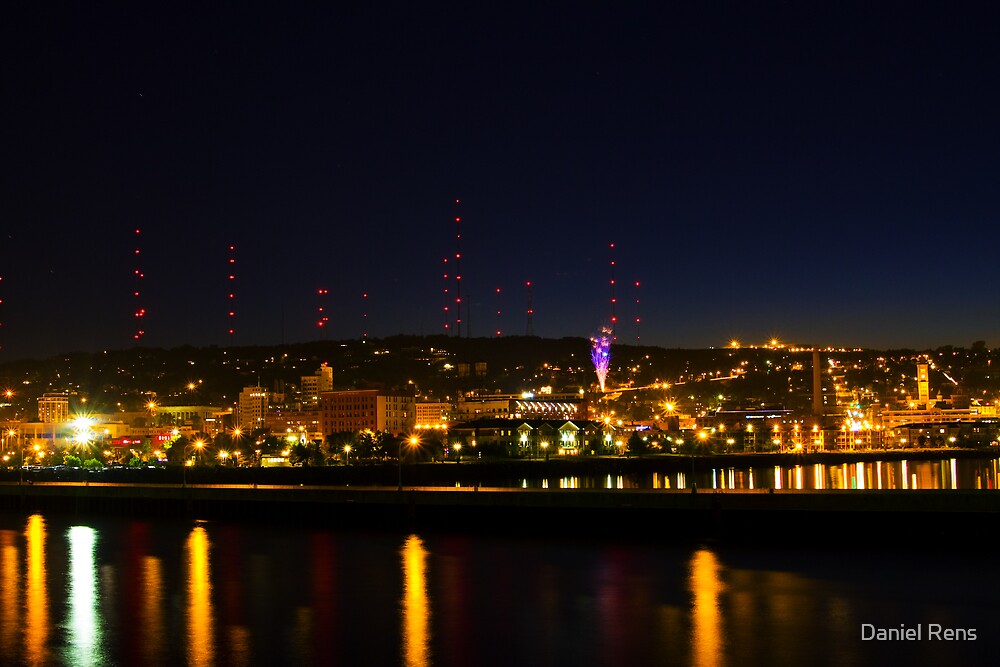 "Duluth Skyline" by Daniel Rens | Redbubble
