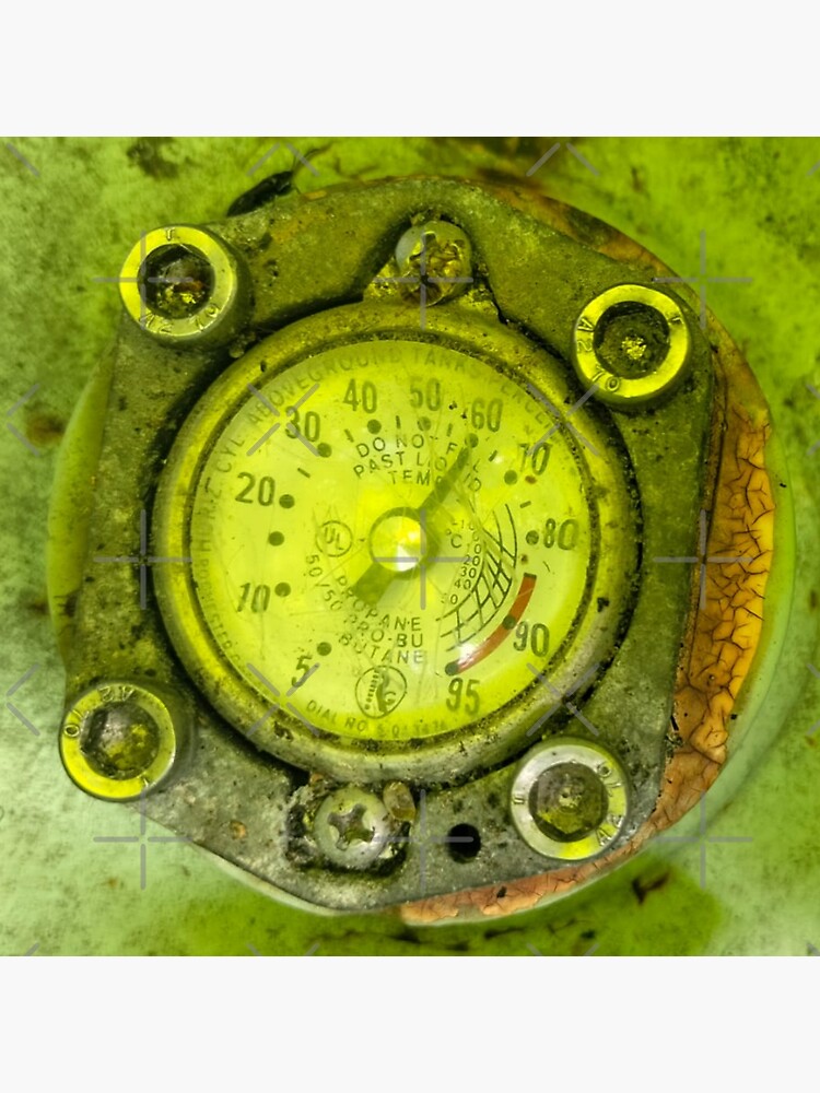 "vintage pressure gauge" Sticker for Sale by vibeno1 | Redbubble