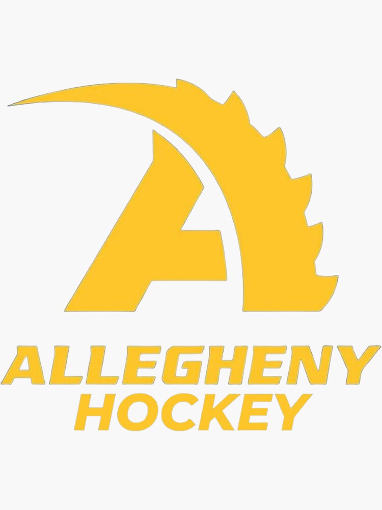 "New Allegheny Hockey Logo" Sticker for Sale by tylersk810 | Redbubble