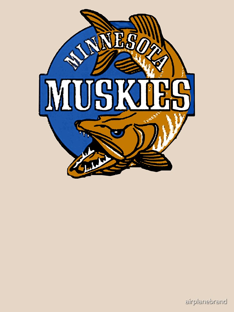 "Minnesota muskies" T-shirt for Sale by airplanebrand | Redbubble ...