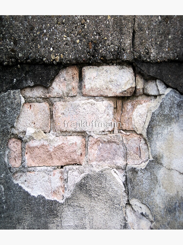 "Old crumbling stone wall" Sticker for Sale by frankuffmann | Redbubble