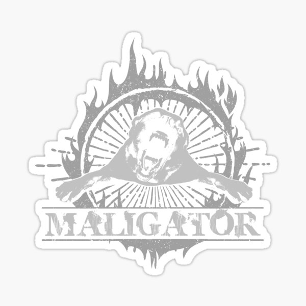 "Malinois- Belgischer Schäferhund - Maligator" Sticker von k9printart ...