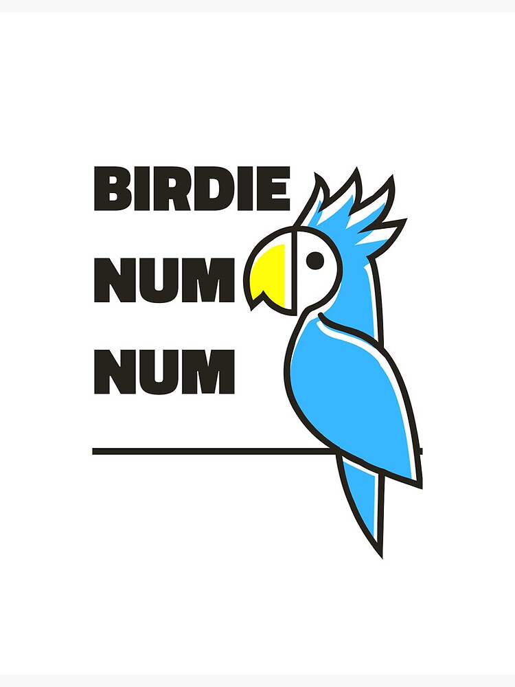 "Birdie num num" Greeting Card for Sale by toastgraphics | Redbubble