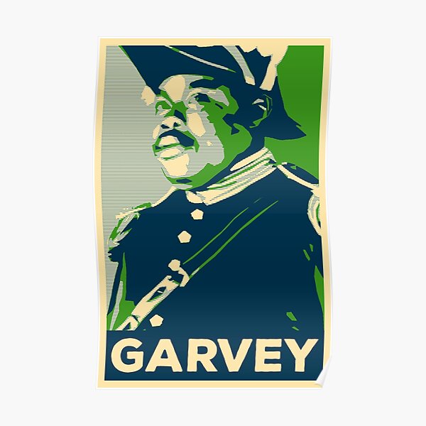 Póster «Iconos de Jamaica | marcus garvey | cartel de la ESPERANZA ...