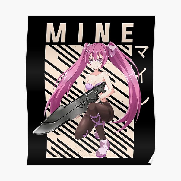 Mine Akame Ga Kill Poster For Sale By Ime Art Redbubble