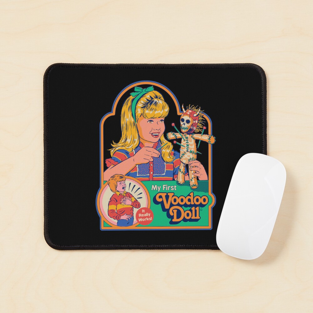 "My First Voodoo Doll" Poster for Sale by Steven Rhodes | Redbubble