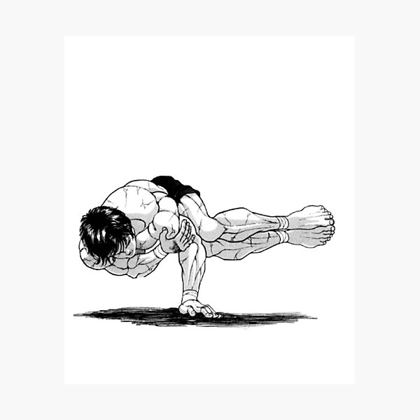 "Baki Hand Pose - Baki the Grappler" Photographic Print for Sale by ...