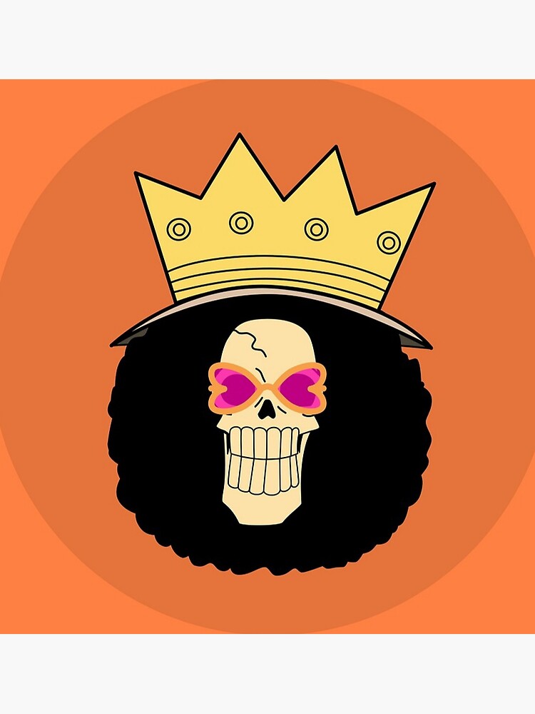 "One piece brook stickers " Sticker for Sale by Cloud-estine | Redbubble