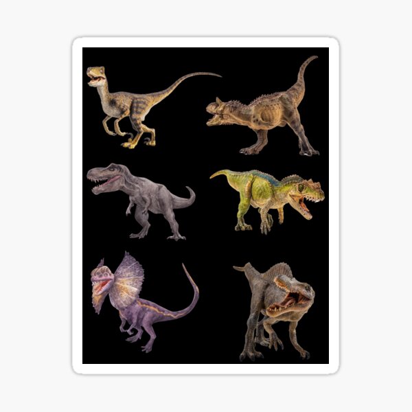 "Ancient predators " Sticker for Sale by Dragoblu81 | Redbubble