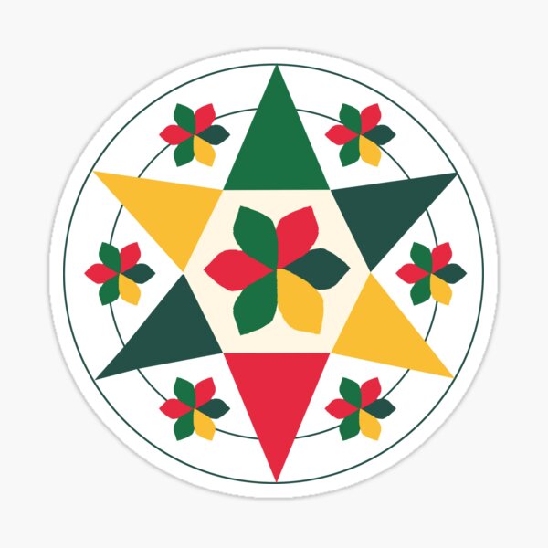 " christmas parol" Sticker for Sale by chokshop | Redbubble