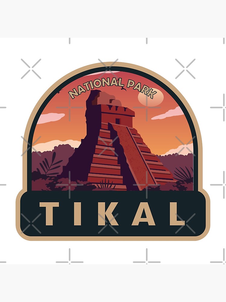 "Tikal National Park Guatemala" Poster for Sale by KrisSidDesigns ...