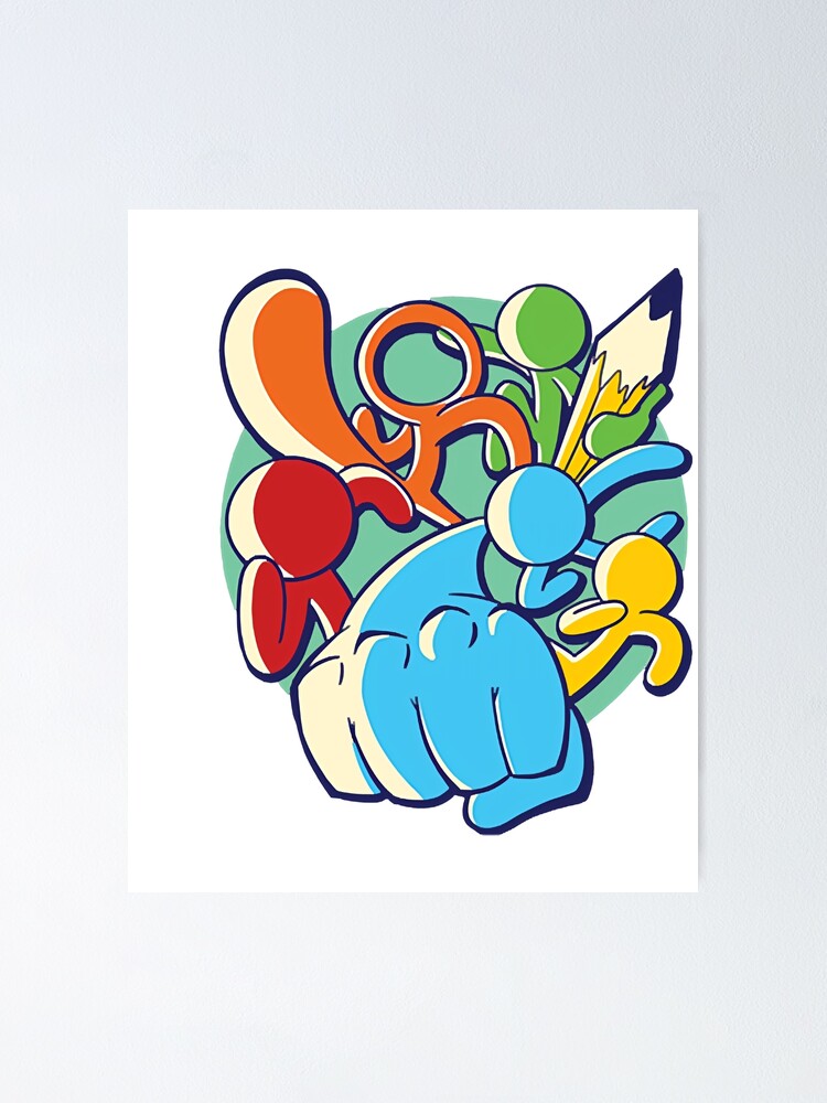 "Alan Becker " Poster for Sale by SimplyCharlyd | Redbubble