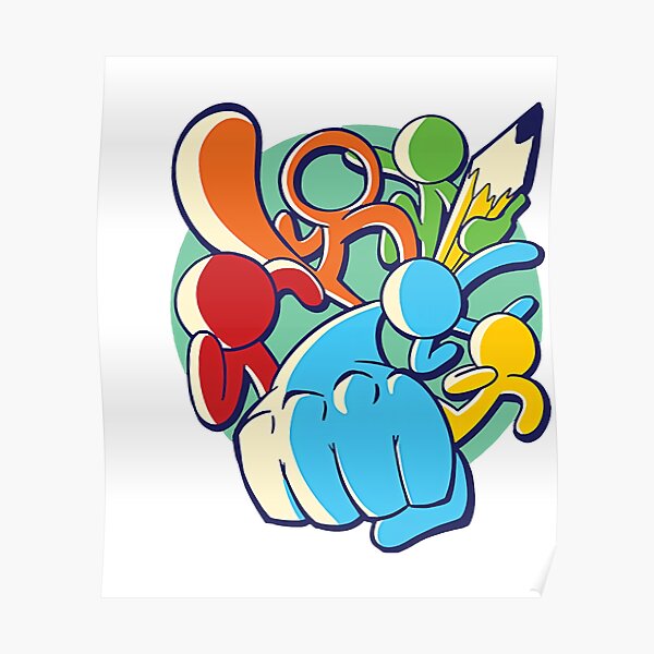 "Alan Becker " Poster for Sale by SimplyCharlyd | Redbubble