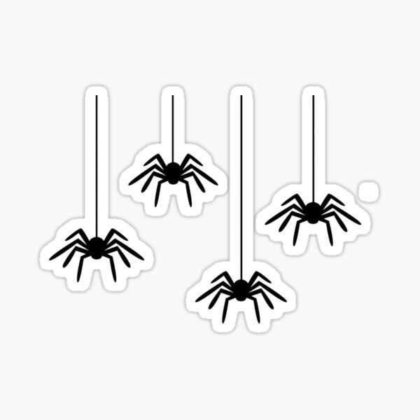"Cute Spider Halloween " Sticker for Sale by windowdecals | Redbubble