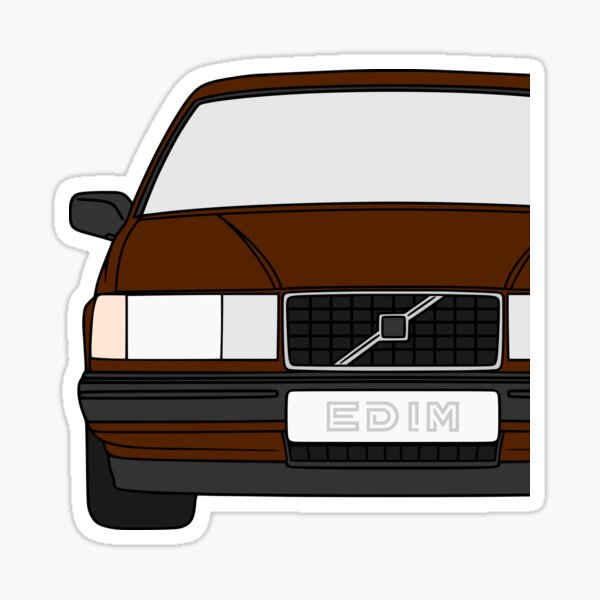 "Volvo 940 Turbo USA eggcrate brown color best t-shirt design ...