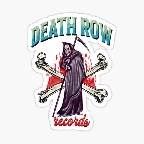" death row records" Sticker for Sale by MEXART2 | Redbubble