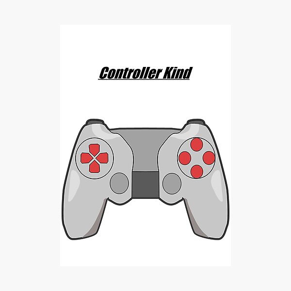 "controller motive saying: controller child" Photographic Print for ...
