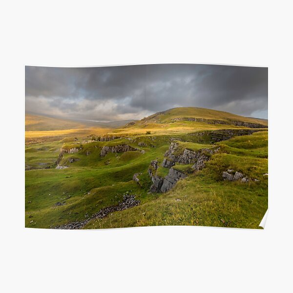 "Limestone quarries in South Wales" Poster for Sale by leightoncollins ...