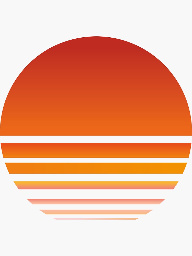 Vintage Sun Retro Banner Background Colourful Grunge Sunburst