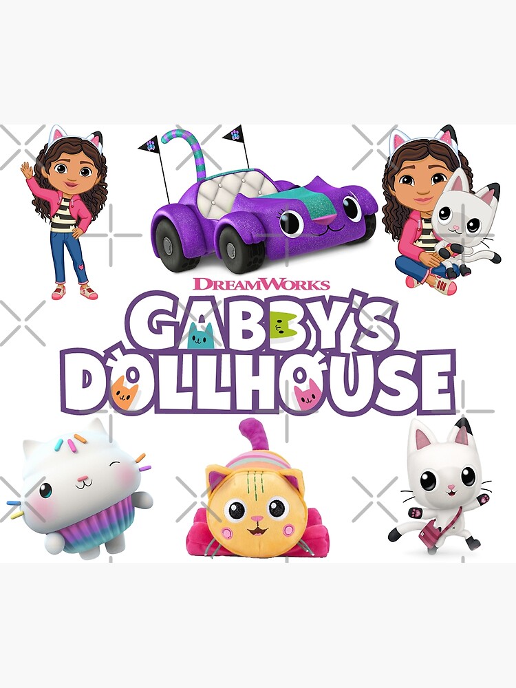 "Gabby's Dollhouse - Gabby's Dollhouse Friends" Canvas Print for Sale ...