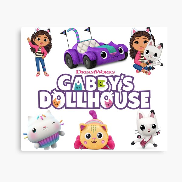 "Gabby's Dollhouse - Gabby's Dollhouse Friends" Canvas Print for Sale ...
