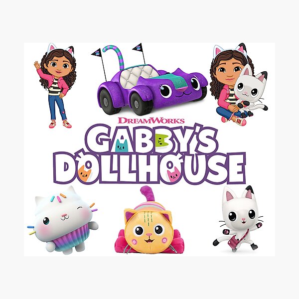 "Gabby's Dollhouse - Gabby's Dollhouse Friends" Photographic Print for ...