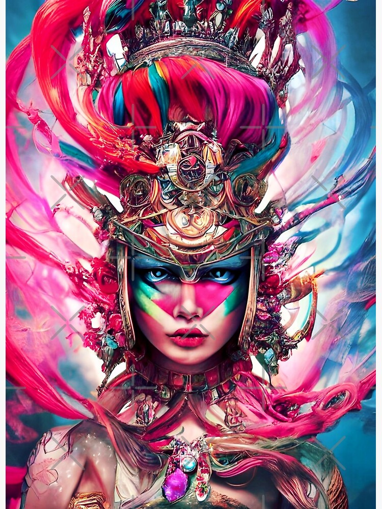 "Queen Himiko" Sticker for Sale by XcapeGrace | Redbubble