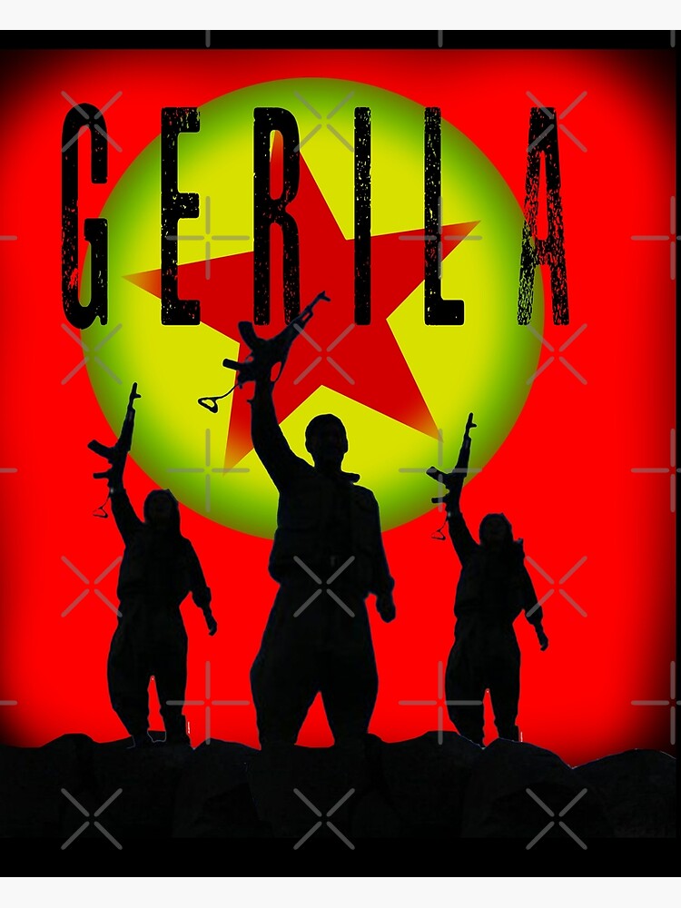 "GERILA KURDISTAN " Poster for Sale by KurdishShops | Redbubble