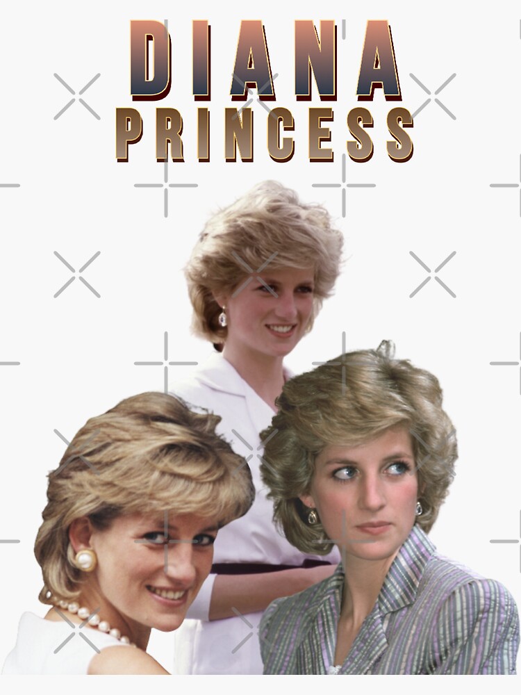 "Princess Diana" Sticker for Sale by Womens-Corner | Redbubble