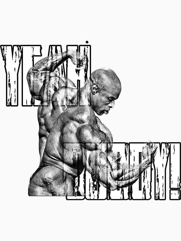 Pegatina «LA LEYENDA DEL CULTURISMO DE RONNIE COLEMAN» de malehiko ... Pegatina «LA LEYENDA DEL CULTURISMO DE RONNIE COLEMAN» de malehiko ...