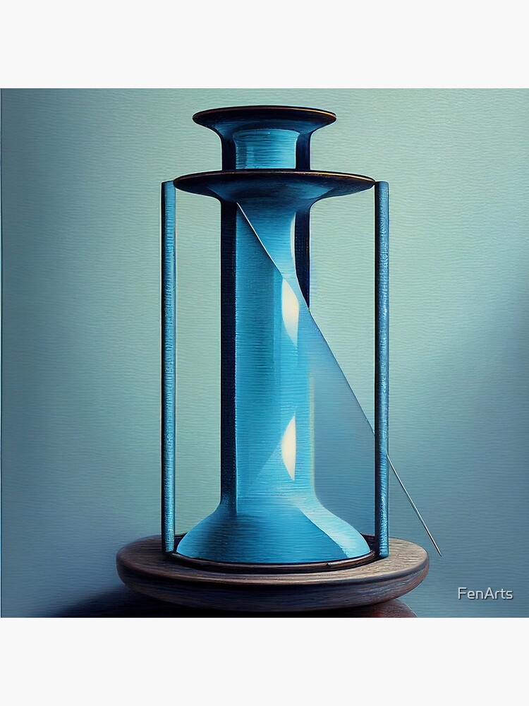 "A beautiful modern hourglass-like design" Poster for Sale by FenArts ...