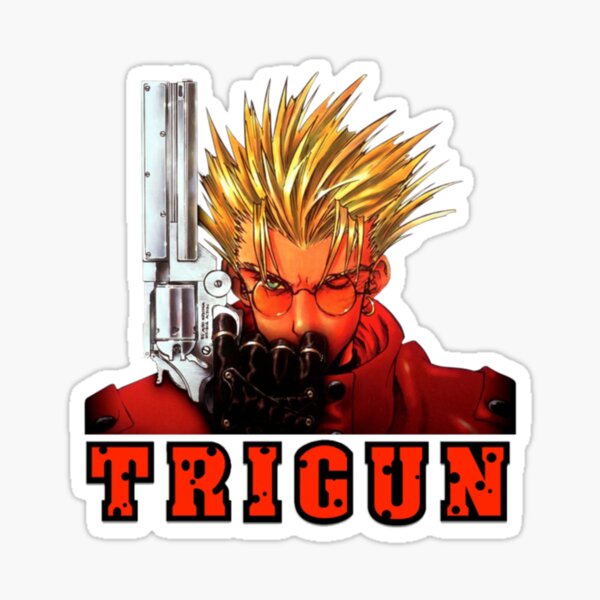 "TRIGUN" Sticker for Sale by danyjame1123 | Redbubble