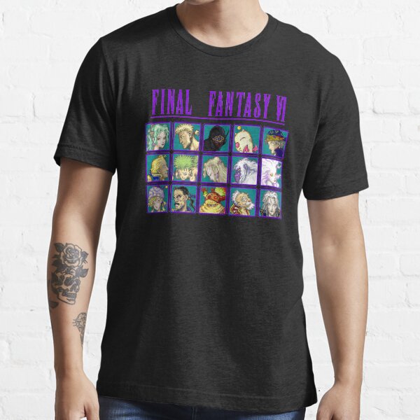 "Final Fantasy Heroes" T-shirt for Sale by tibsybits | Redbubble | ff6 ...